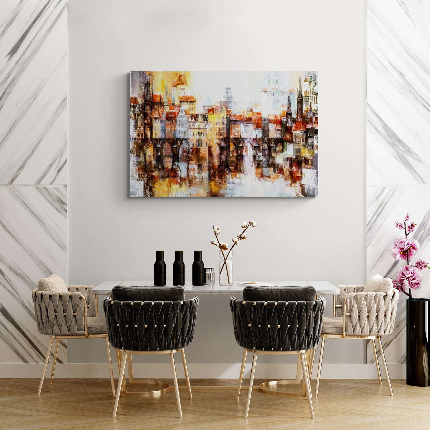 🎗️ Abstract Art - Unique - Magna Canvas