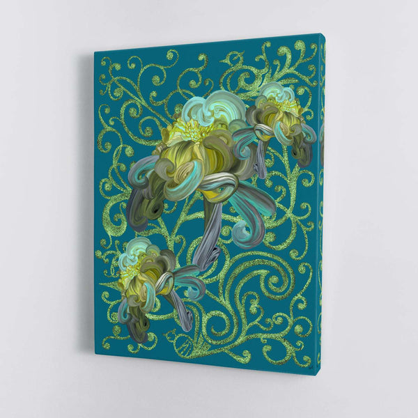 Dancing Chrysanthemum - Magna Canvas