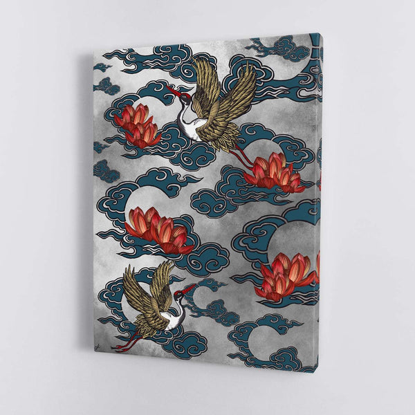 Longevity Blue - Magna Canvas