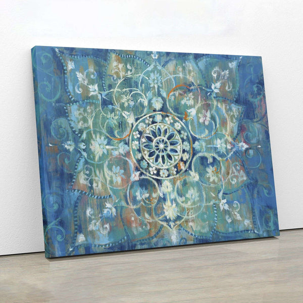 Mandala in Blue - Magna Canvas