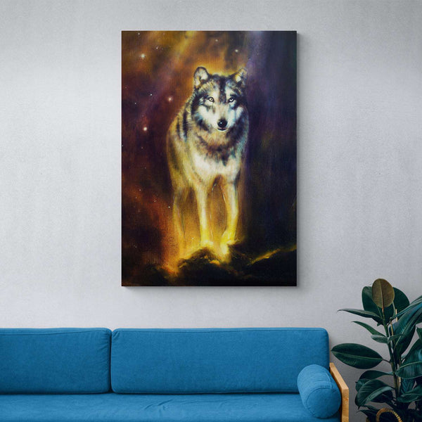 wolf photo frame