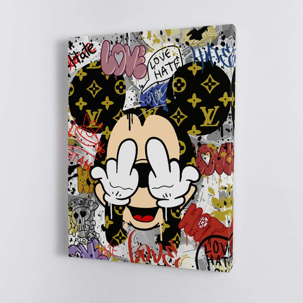 Rude Mickey - Magna Canvas
