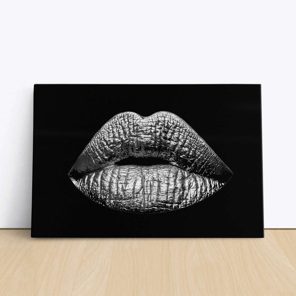 Silver Lips - Magna Canvas